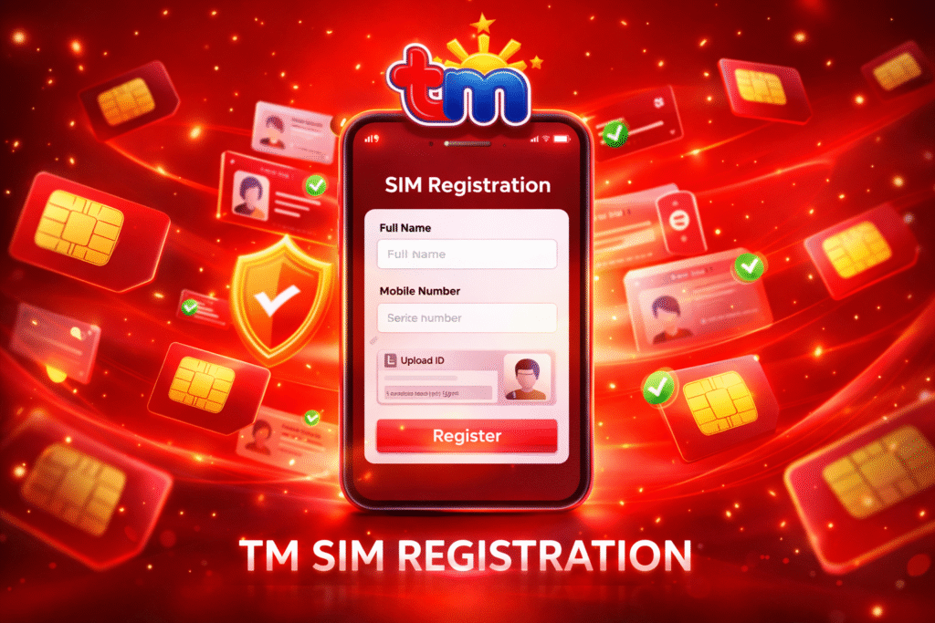 TM SIM Registration 2026 - Mixandmatchjollibee